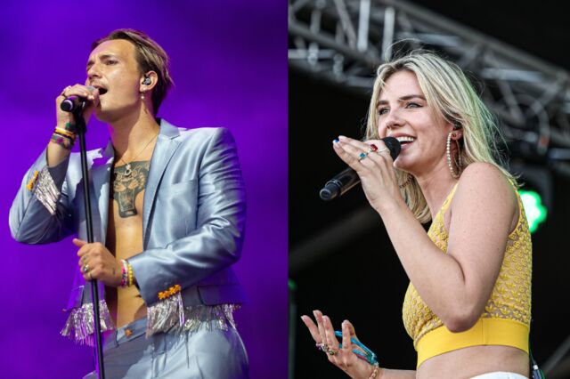 Vonken spatten er vanaf bij Goldband-zanger Karel Gerlach en Maan op Lowlands